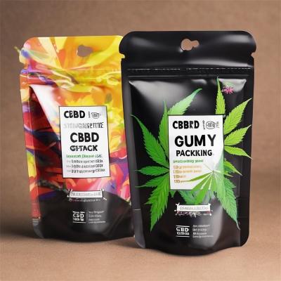 中国 Digital Printing Ziplock Mylar Weed Packaging Bags for Custom Logo Marijuanna Flowers 販売のため