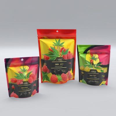 Cina Plastic CBD Marijuana Flower Packaging Bag Mylar Doypack For Food And Medicine in vendita