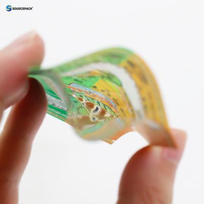中国 Customizable Flat Cigar Packaging Bags Laminated Plastic Sachet 販売のため