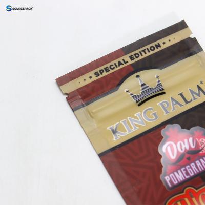 China Silver Stamping Custom Cigar Packaging with Clear Window and 80-150mic Thickness à venda