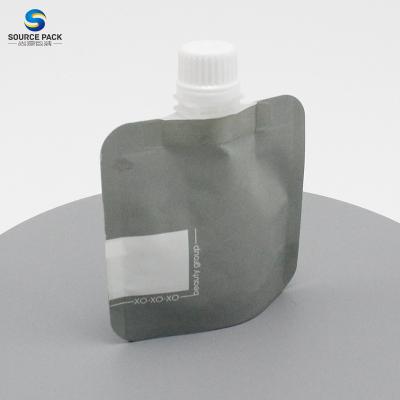 China Eco Friendly Liquid Spout Pouch Kraft Paper for Cosmetic Refill Lotion Cream Skin Care Te koop