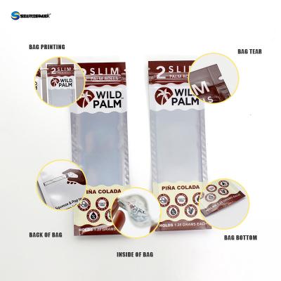 Китай Odor Control And UV Protection Weed Packaging Bags Food Grade Material With Ziplock продается