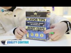 Pre Rolls Dispensary Paper Packaging Boxes Custom Printing For Smoking Tip