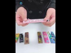 Flavored Smoking Rolling Paper Booklet With Flavored Bead 100% Natural 1 1/4 Size
