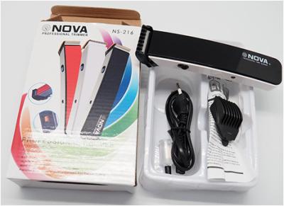 China NS-216 Mini Rechargeable Hair Trimmer Family Working Professional Hair Clipper NOVA Hair Trimmer for sale