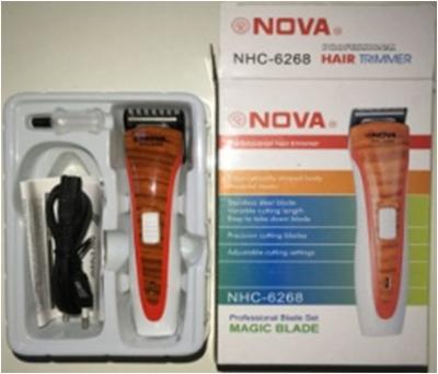 China NHC-6268 Rechargeable Electric Hair Clipper Hair Beauty Equipment Baber Trimmer for sale