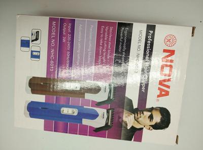 China NHC-6013 Mini Rechargeable Professional Hair Clipper NOVA Hair Trimmer for sale