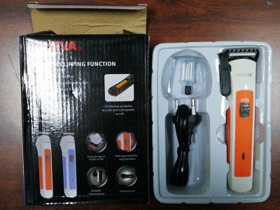 China NHC-3017 Rechargeable Professional Hair Clipper NOVA Hair Trimmer for sale