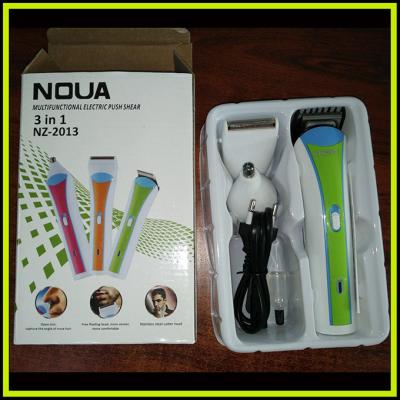 China NHC-2013 Electric Nose Hair Trimmer 3 in 1 Model Family Clipper Kit NOVA for sale