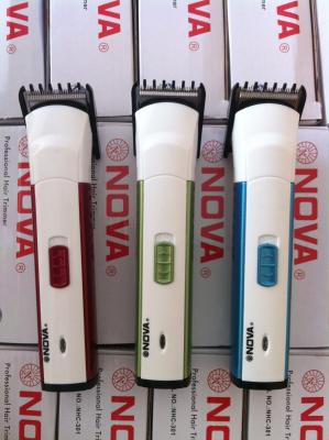 China NHC-401 Rechargeable Professional Hair Clipper NOVA Hair Trimmer Cordless for sale