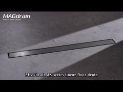 MAGdrain JX Series Linear Floor Drain Stainless Steel Tile Insert Floor Waste
