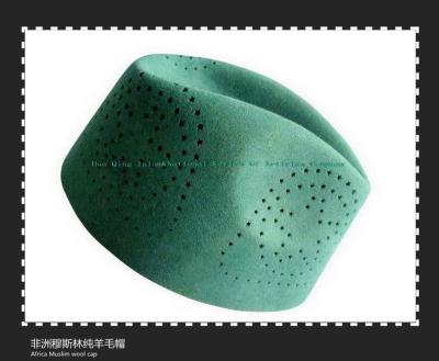 China Africa Pure Wool Exquisite Cap for sale