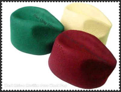 China Africa muslim wool cap for sale