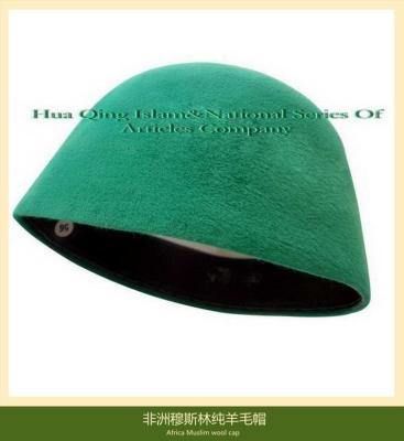 China North Africa muslim pure wool cap for sale