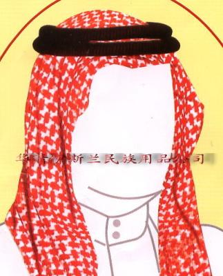 China Arabian head hoop  /  Arab turban + head hoop /  Arabian agal for sale