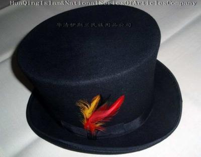 China pure wool president  cap for sale