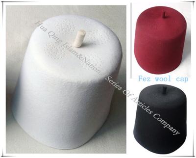 China Fez cap (Turkey wool cap)  /  Fez wool cap  /  Muslim  wool cap / wool cap for sale