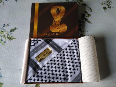 China Boutique Arafat Shemagh /  Arafat jacquard scarf   /Arab Shemagh  /  Size:55inch---60inch for sale