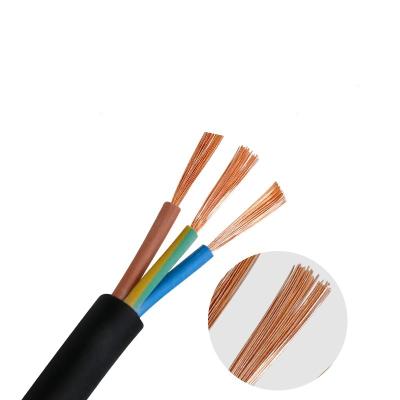 China Deep Wells Submersible Pump Cable 0.75mm2~300mm2 Single To 6 Cores for sale