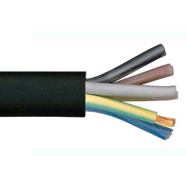Quality Durable H07RN-F Rubber Flexible Cable CPE Jacket Single Core To 5 Core Rubber for sale