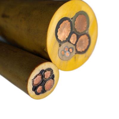 China 0.66/1.14KV EPR Insulation Flexible Mining Cable with 90°C Working Temperature and 30A Rated Current for Coal Mining for sale