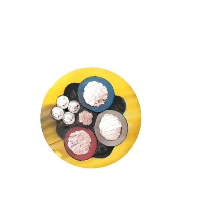 China 0.66kV 3+3+1/3+4+1 Cores Coal Mining Machine Shielded Rubber Sheathed Flexible Copper Cable for sale