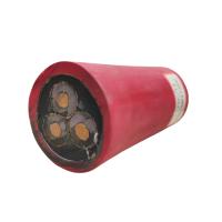 China Wear Resistant Red Underground Mining Cable Waterproof Rubber Sheathed for sale