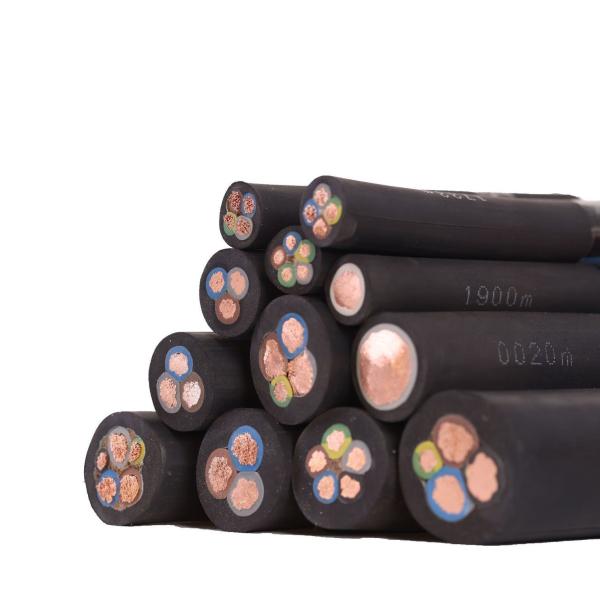 Quality LV Round Flexible Submersible Water Well Pump Wire For Water Conservancy Project for sale