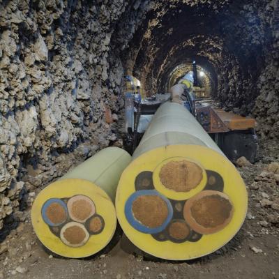 China Rubber Flexible Underground Mining Cable Oil Resistant Corrosion Resistant for sale