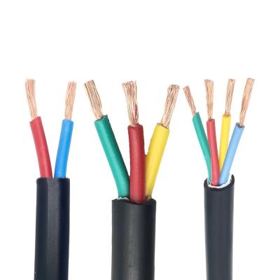 China 300/500V PVC Sheathed Power Cable 0.3-10mm2 Flexible RVV Wire for sale