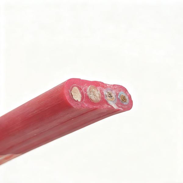 Quality 600V Low Voltage Silicone Rubber Insulated Cable 3 Core 4 Core Rubber Cable for sale