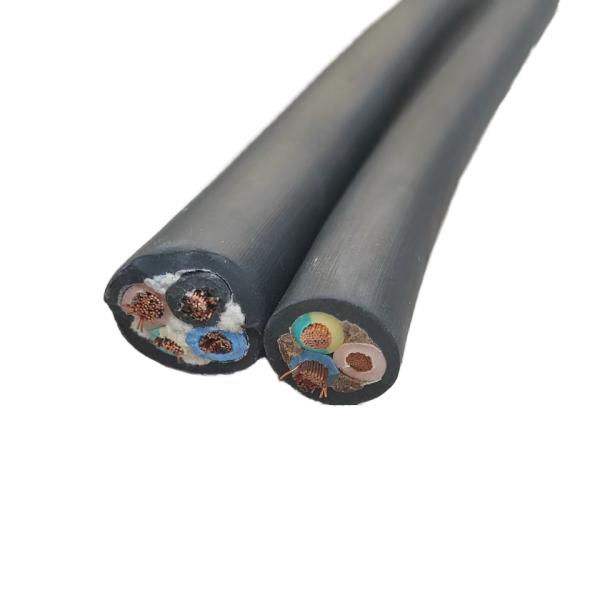 Quality Customizable Size Flexible Rubber Cable Tensile Resistant H07RN-F for sale