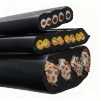 Quality 450/750V Copper Conductor Rubber Insulated Flat Lift Cable for Elevators and for sale