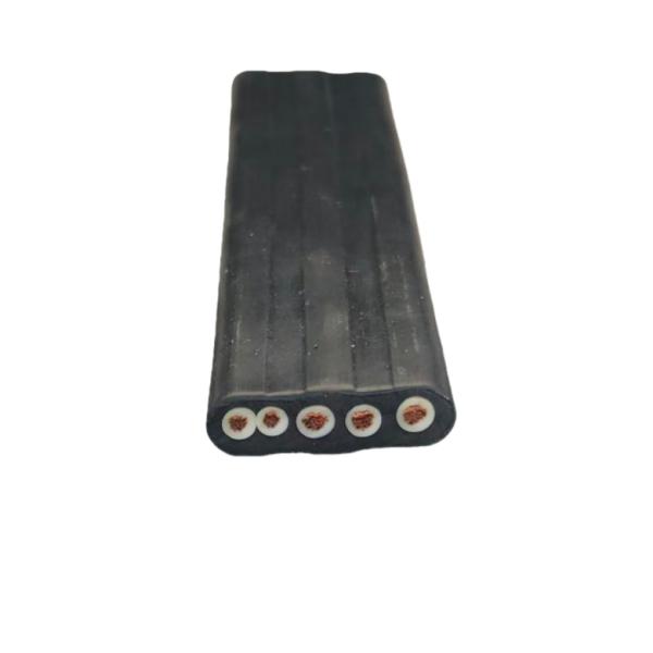 Quality 450/750V Copper Conductor Rubber Insulated Flat Lift Cable for Elevators and for sale