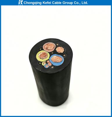 China JHS Multi Core Waterproof Submersible Rubber Cable for Underwater Equipment and Motor Leads for sale