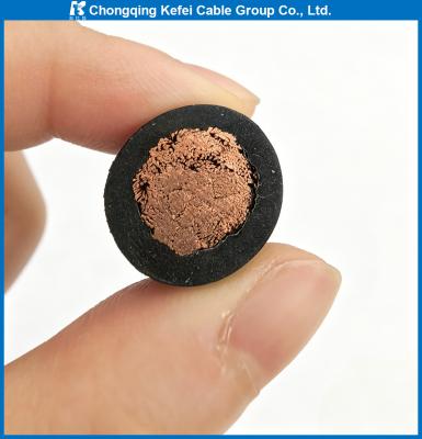 China Professional YH Welding Cable 25mm 35mm 50mm Rubber Sheathed Soft Copper Cable for Secondary Side Welding Machine Wiring Systems for sale