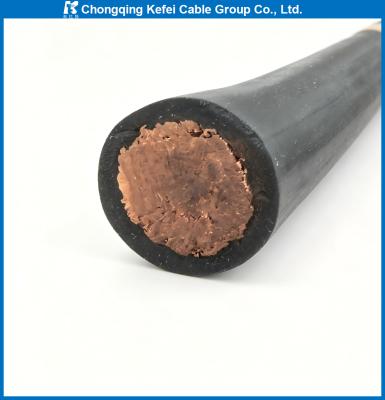 China Tough YH Welding Cable with Thick Natural Rubber Jacket and Stranded Copper Wire for Construction Machinery and Power Distribution for sale
