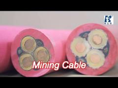 movable mining cable with metal shielding layer for underground coal mining mcp power cable