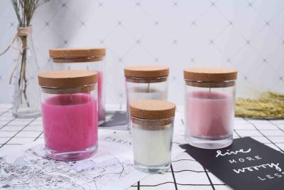 Cina Tazze della candela di Cork Lids For Candles Storage dei barattoli di vetro di sigillatura in vendita