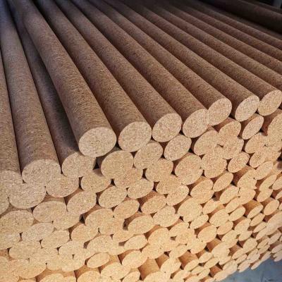 China Agglomerated Cork Rods Pressed Cork Sticks Model Making Dia45 - 160mm for sale
