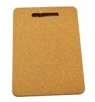 China Thick Natural Cork Rectangular Trivet Placemat 15mm Hot Pads for Kitchen Dishes for sale