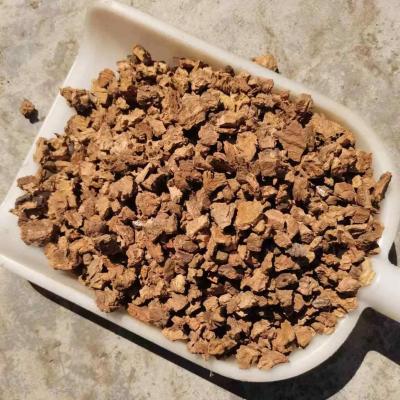 Cina 15mm To 20mm Broken Cork Natural Raw Materialgranulated cork insulation in vendita