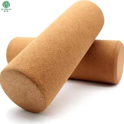 Cina Wholesale Custom Logo Cork Yoga Roller for Fitness and Muscle Relaxer with Different Sizes in vendita