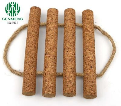 Cina Eco-Friendly Wood Coasters Mats Home Cork Placemats in vendita