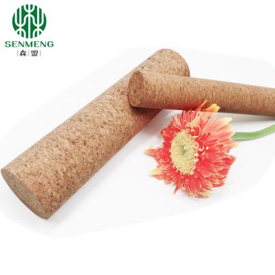 Cina Eco-Friendly Natural Anti-Stress Pain Yoga for Relax Cork Yoga Roller in vendita