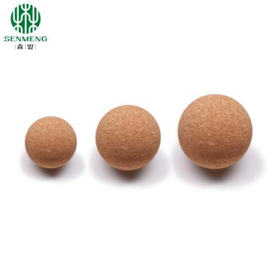 Cina Wholesale Eco-Friendly Yoga Pilates Practice Cork Yoga Ball in vendita