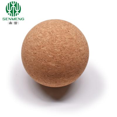 Cina Wholesale Eco-Friendly Yoga Pilates Practice Cork Yoga Ball in vendita