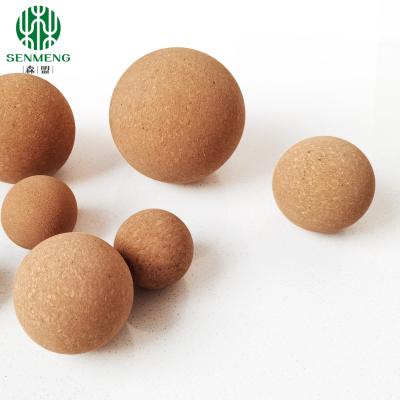 Cina Wholesale Eco-Friendly Yoga Pilates Practice Cork Yoga Ball in vendita