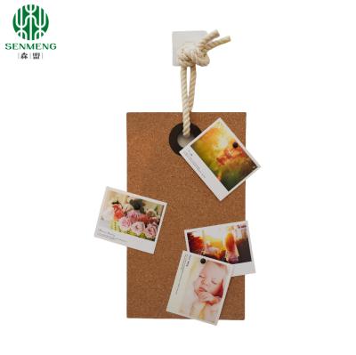 Cina Wholesale Custom Logo Home Decoration Message Notice Cork Board in vendita