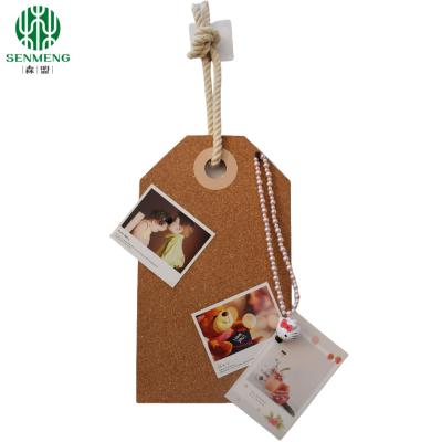 Cina Wholesale Custom Logo Home Decoration Message Notice Cork Board in vendita